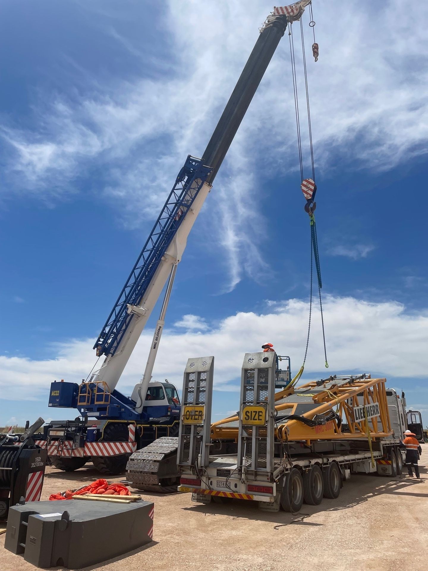 Discover Alfasi Crane Fleet in Australia for Your Projects